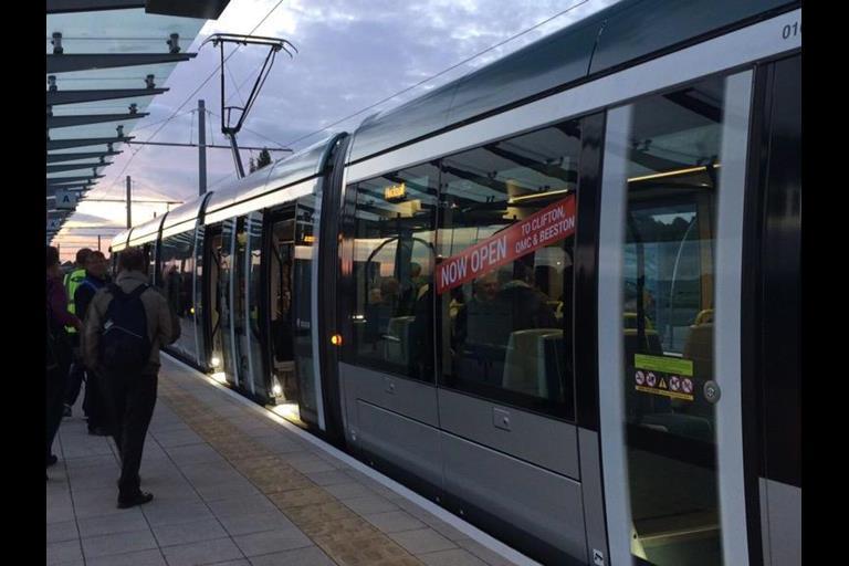 Nottingham Express Transit Phase 2 opens | News | Railway Gazette ...